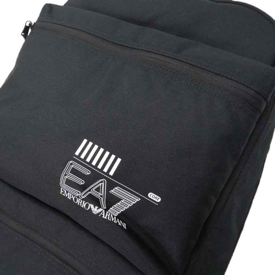 EMPORIO ARMANI エンポリオアルマーニ EA7 メンズバックパック 245101 CC940 ブラック 定番人気商品 : TRE ...