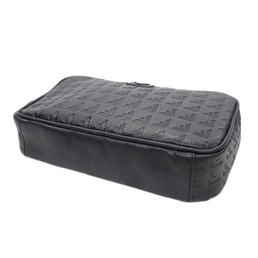 EMPORIO ARMANI エンポリオアルマーニ メンズクラッチバッグ/セカンドバッグ EM001738 AF14774 ブラック ...