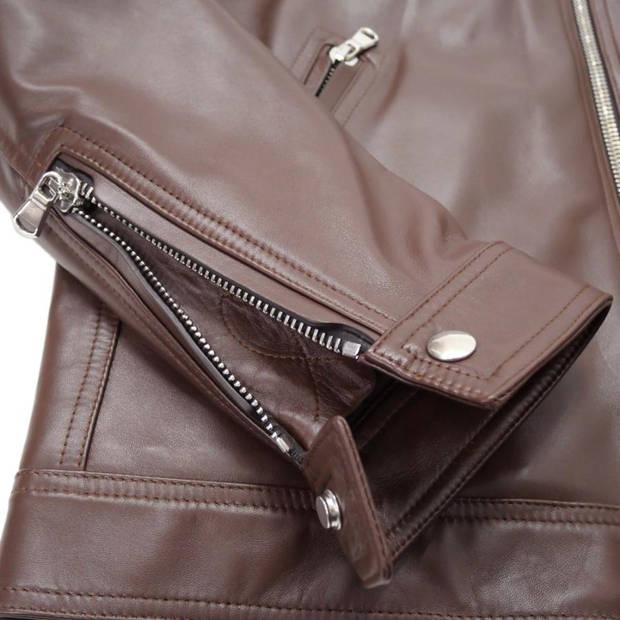 EMMETI（エンメティ） メンズライダースジャケット MASSIMO NAPPA