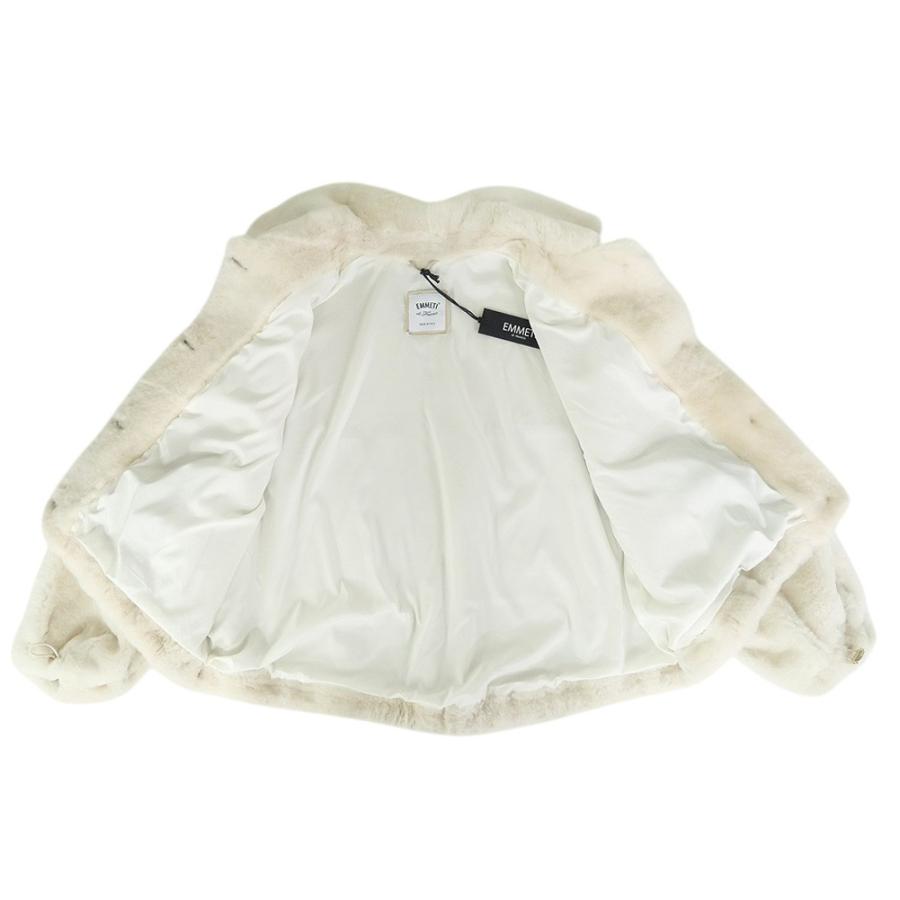 EMMETI（エンメティ） レディースブルゾン SILVIA MOUTON オフホワイト