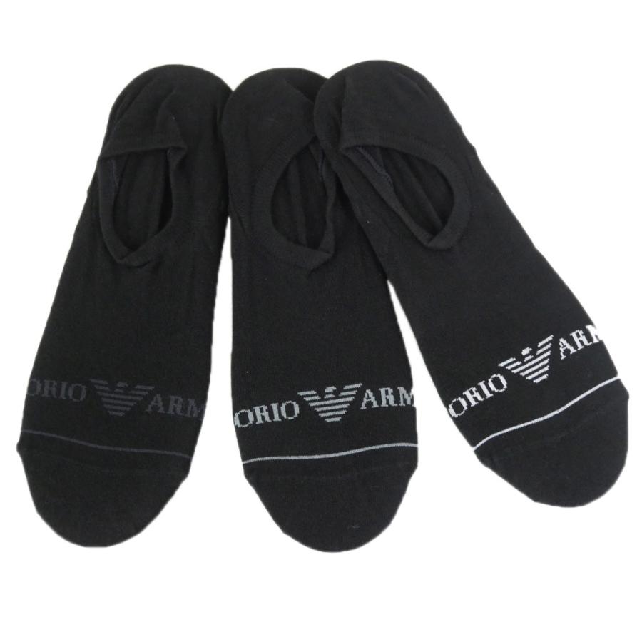 EMPORIO ARMANI UNDERWEAR エンポリオアルマーニアンダーウェア メンズソックス/靴下 3足組 EM000548 ...