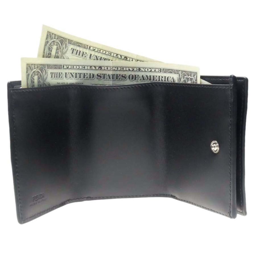 FENDI（フェンディ） メンズ三つ折り財布（小銭入れ付き） 7M0280 AGR0