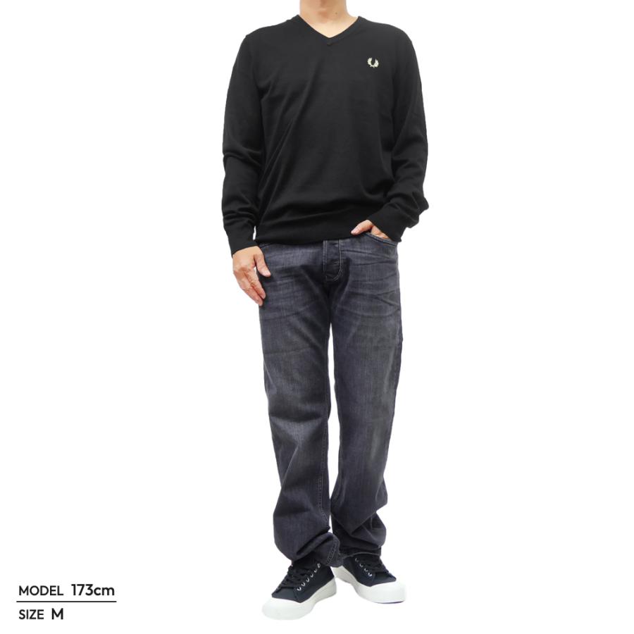 FRED PERRY（フレッドペリー） メンズVネックニット セーター K9600