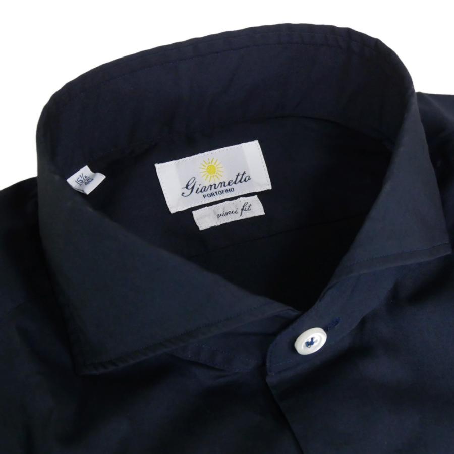 GIANNETTO ジャンネット メンズカッタウェイシャツ AC999 / VINCI FIT WASH ネイビー 2025春夏新作 : TRE STYLE - 通販 - Yahoo!ショッピング