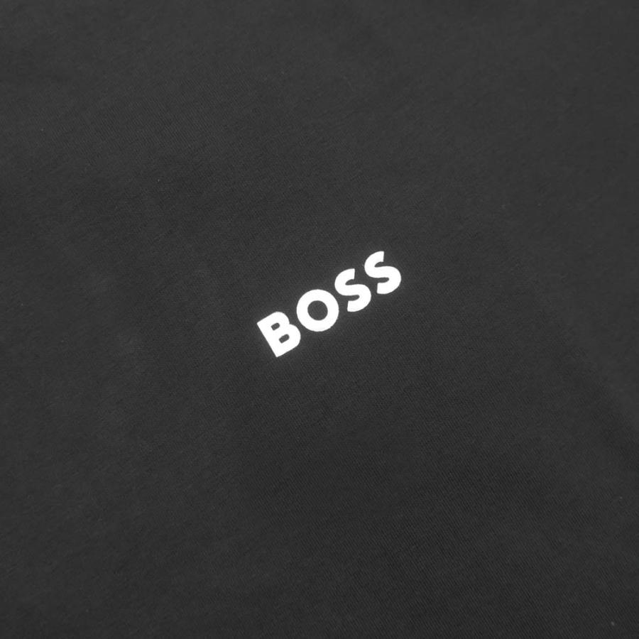 HUGO BOSS ヒューゴボス メンズクルーネックTシャツ 50506347 10256064 / Tee V ブラック ...