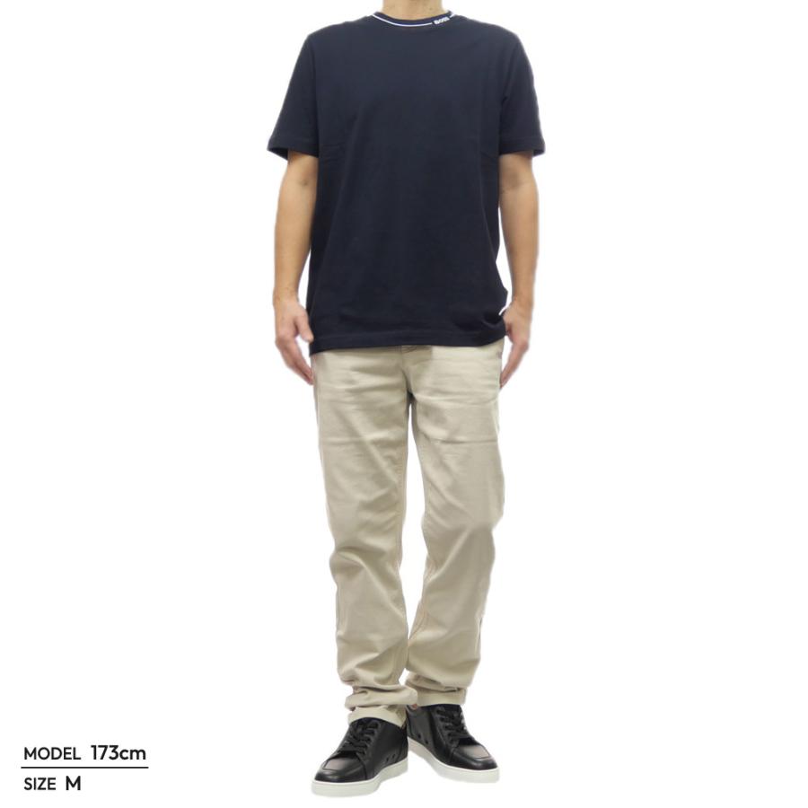 HUGO BOSS ヒューゴボス メンズクルーネックTシャツ 50512867 10236129 / Teell ダークネイビー ...