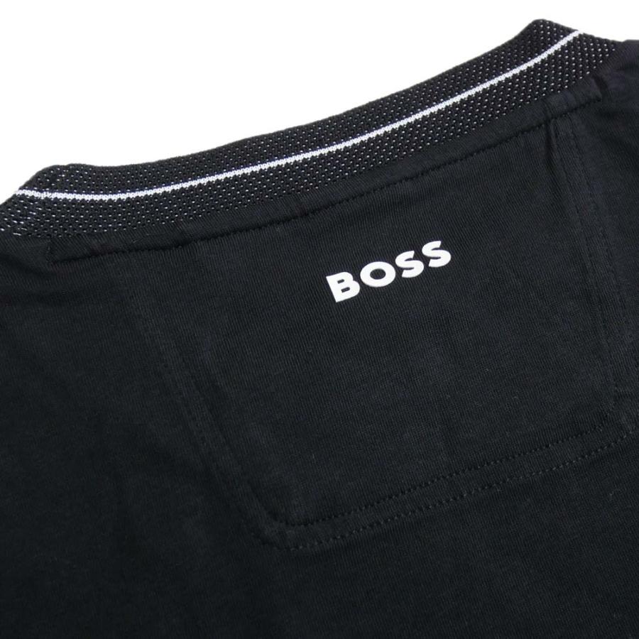 HUGO BOSS ヒューゴボス メンズクルーネックTシャツ 50512867 10236129 / Teell ブラック : TRE ...
