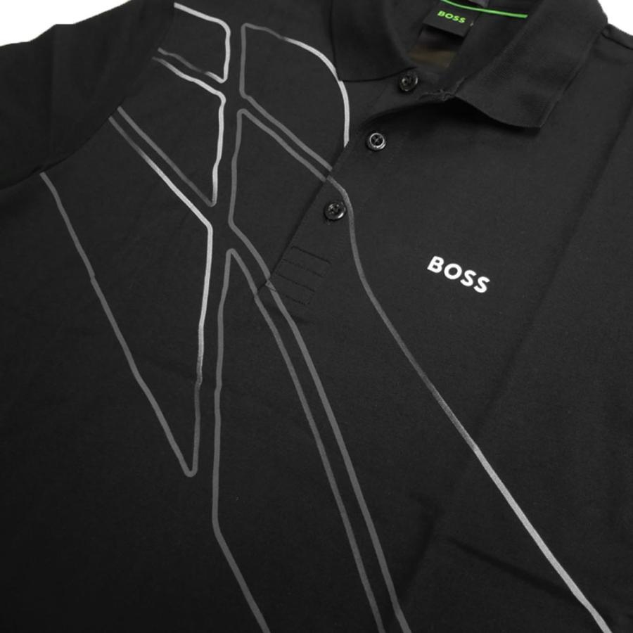 HUGO BOSS ヒューゴボス メンズスムースポロシャツ 50512766 10259154 / Paddy3 ブラック /2024春夏新作 ...