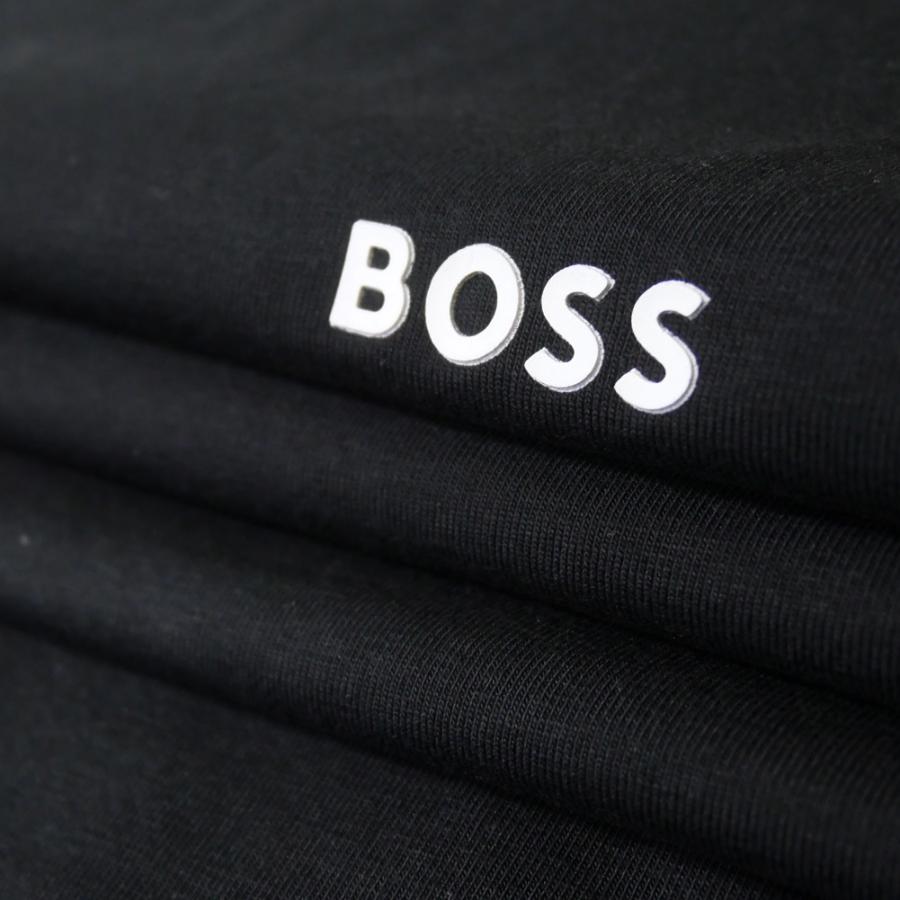 HUGO BOSS（ヒューゴ・ボス） メンズクルーネックロングTシャツ 50506365 10256064 / Tee Long ブラック ...