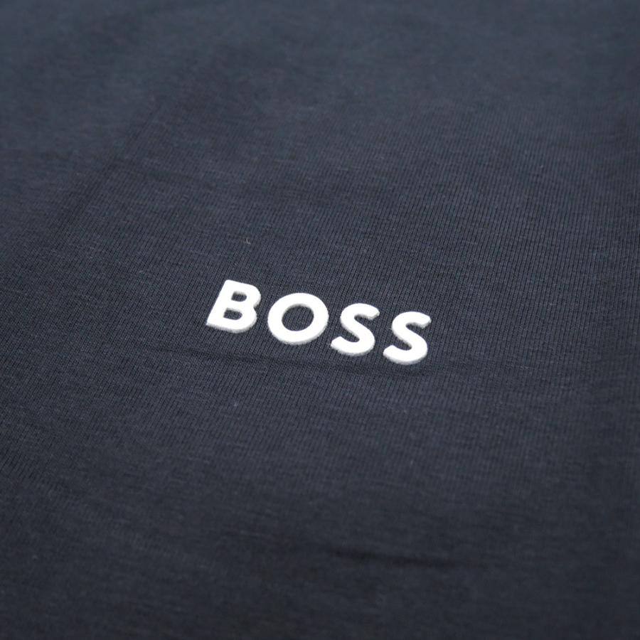 HUGO BOSS（ヒューゴ・ボス） メンズクルーネックロングTシャツ 50506365 10256064 / Tee Long ダークブルー ...