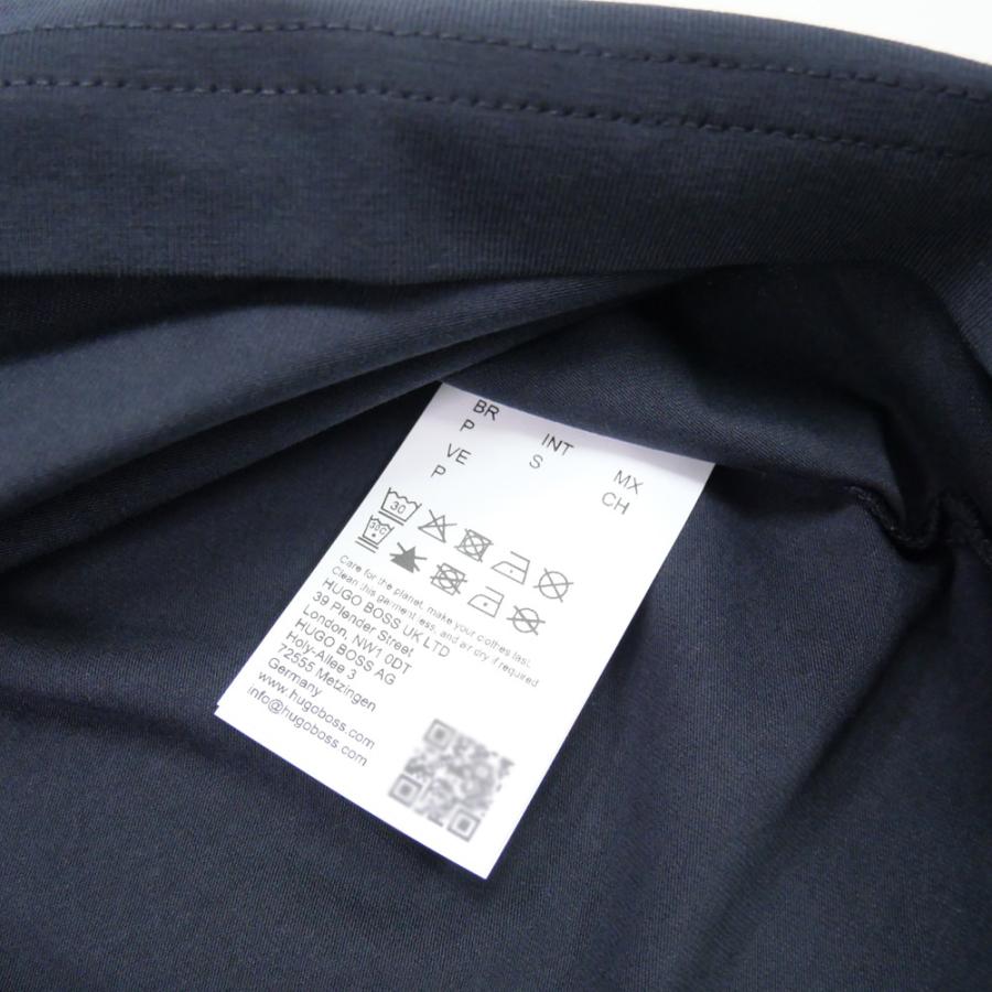 HUGO BOSS（ヒューゴ・ボス） メンズクルーネックロングTシャツ 50506365 10256064 / Tee Long ダークブルー ...