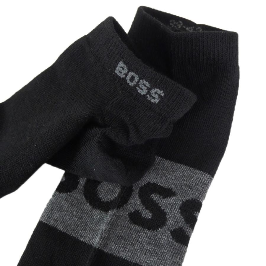 HUGO BOSS（ヒューゴ・ボス） メンズソックス/靴下 2足組 50469720 10241204 / 2P AS MiNi Logo ...
