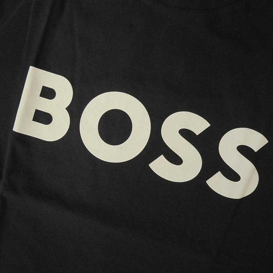 HUGO BOSS（ヒューゴ・ボス） メンズクルーネックTシャツ 50481923 10246016 / Thinking 1 ブラック ...
