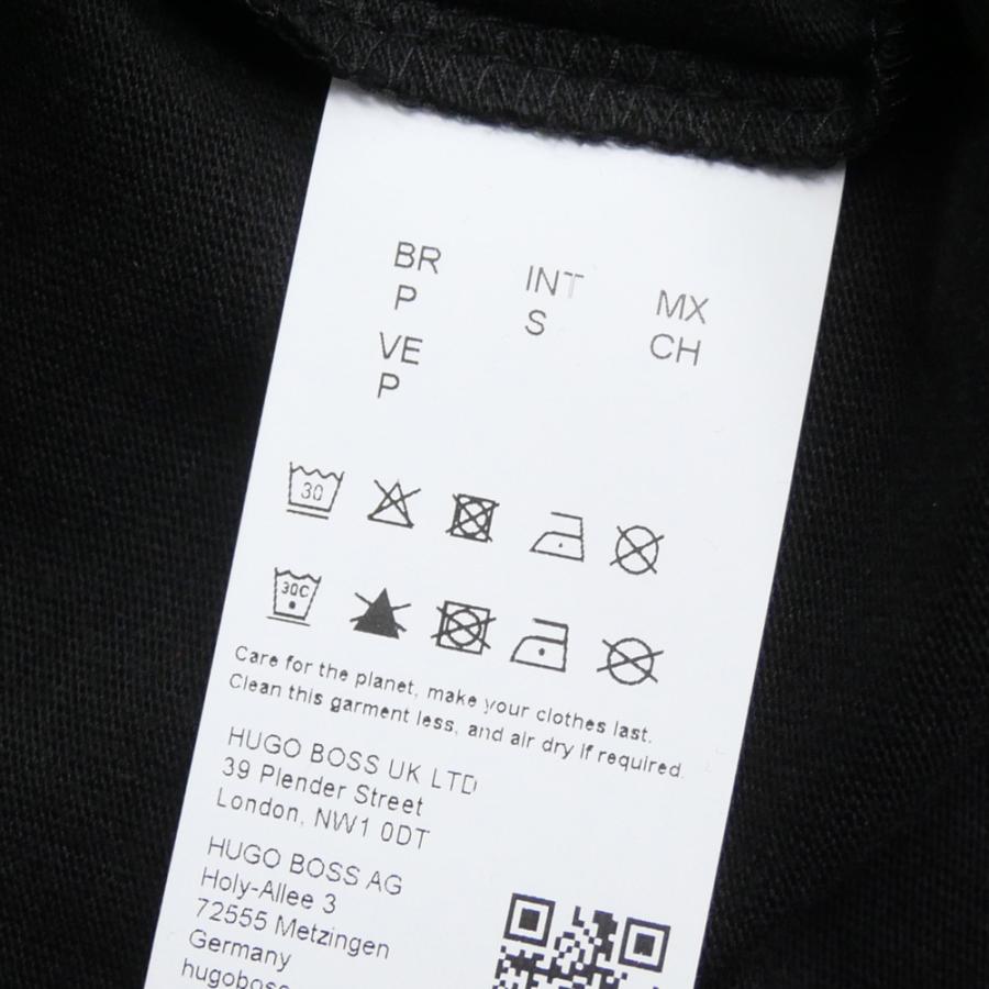 HUGO BOSS ヒューゴボス メンズクルーネックTシャツ 50519368 10262150 / Tee 10 ブラック : TRE ...