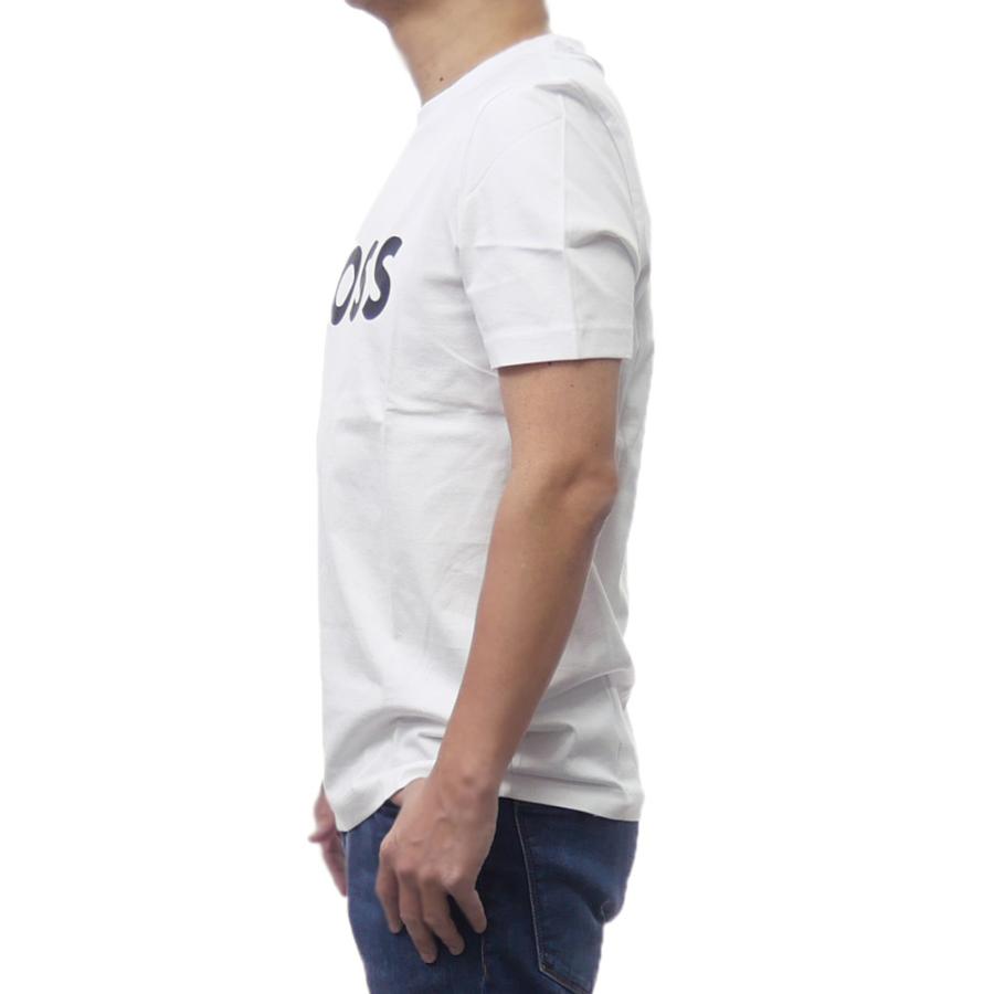 HUGO BOSS ヒューゴボス メンズクルーネックTシャツ 50495742 10247153 / Tiburt 354 ホワイト 2025 ...