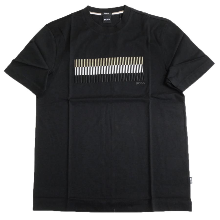 HUGO BOSS ヒューゴボス メンズクルーネックTシャツ 50531862 10269642 / C-Thompson209 ブラック ...