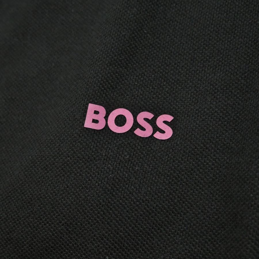 HUGO BOSS ヒューゴボス メンズ鹿の子ポロシャツ 50494697 10241531 / Paddy ブラック 2025春夏新作 ...