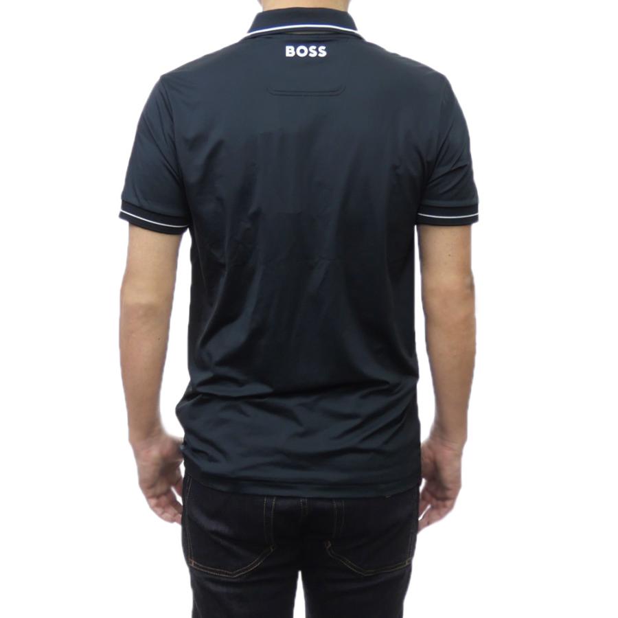HUGO BOSS ヒューゴボス メンズ鹿の子ポロシャツ 50506203 10258089 / PaulPro ダークネイビー 2025春夏 ...