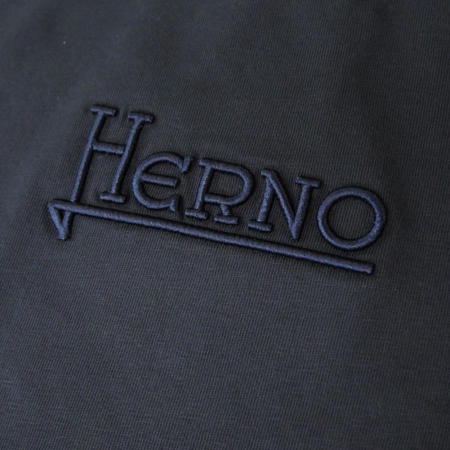 HERNO ヘルノ メンズクルーネックTシャツ JG000239U 52000 ネイビー 2025春夏新作 : TRE STYLE - 通販 - Yahoo!ショッピング