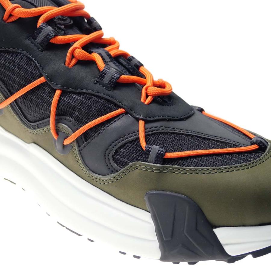 MONCLER モンクレール メンズローカットスニーカー 4M003-90-M2409 / COMPASSOR カーキ×ブラック : TRE ...