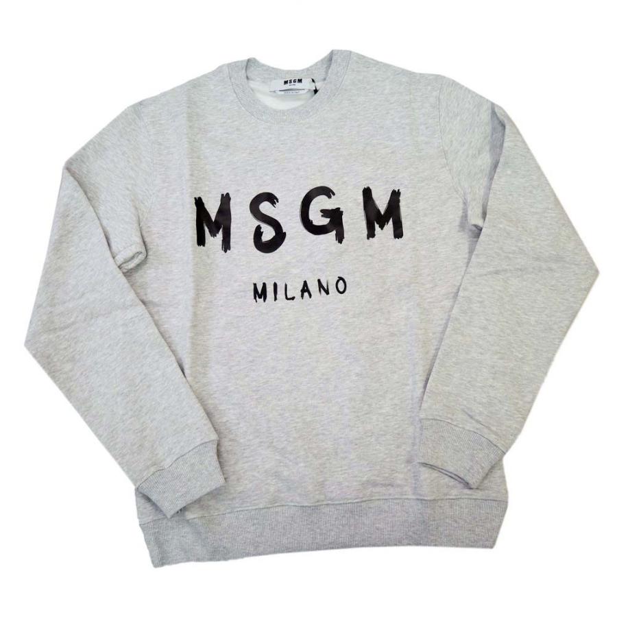 MSGM エムエスジーエム メンズ裏起毛トレーナー 2000MM513 200004 グレー :MS23FW106:TRE STYLE ...