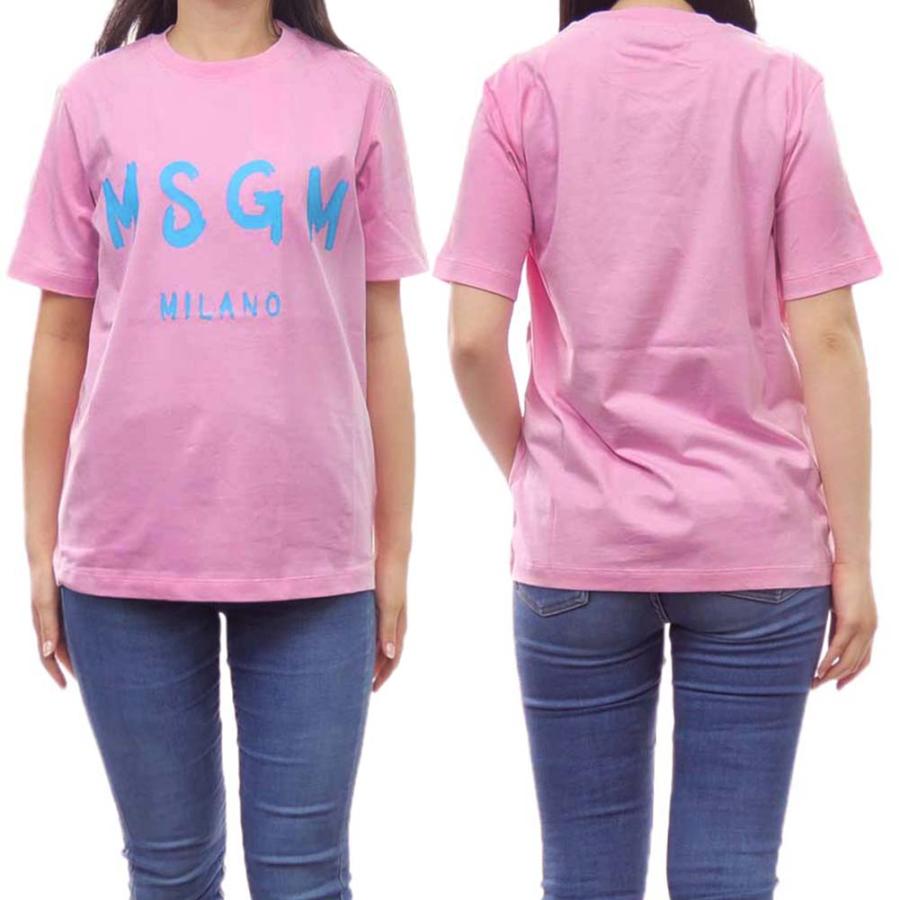MSGM エムエスジーエム レディースクルーネックTシャツ 3641MDM510 247002 ピンク : TRE STYLE - 通販 - Yahoo!ショッピング