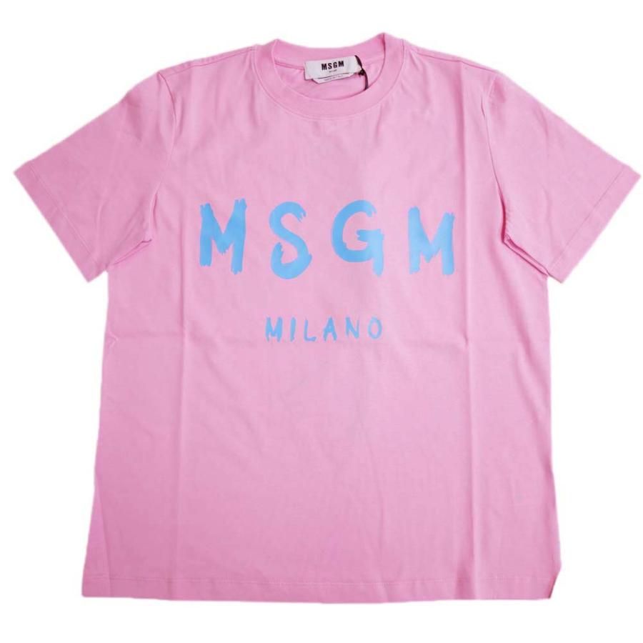 MSGM エムエスジーエム レディースクルーネックTシャツ 3641MDM510 247002 ピンク : TRE STYLE - 通販 - Yahoo!ショッピング