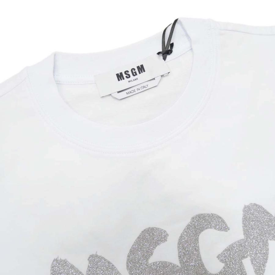 MSGM エムエスジーエム レディースクルーネックTシャツ 3641MDM138 247002 ホワイト : TRE STYLE - 通販 - Yahoo!ショッピング