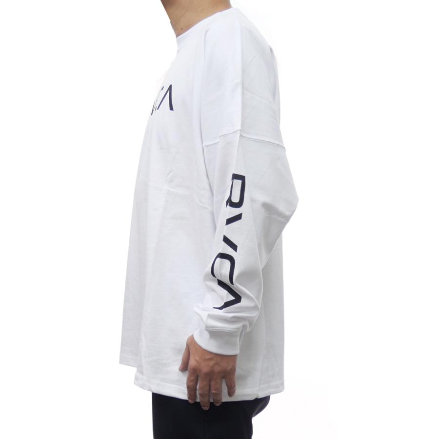 RVCA ルーカ メンズクルーネックロングTシャツ BE042-059 / BIG LT ホワイト : TRE STYLE - 通販 - Yahoo!ショッピング