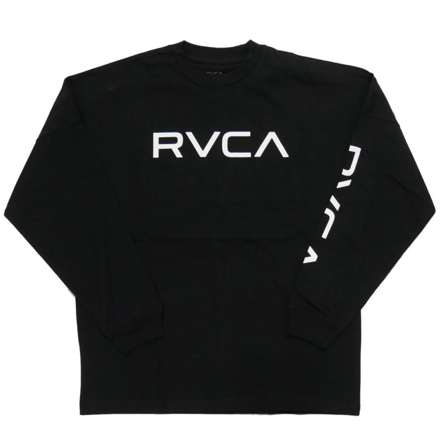 RVCA ルーカ メンズクルーネックロングTシャツ BE042-059 / BIG LT ブラック : TRE STYLE - 通販 - Yahoo!ショッピング
