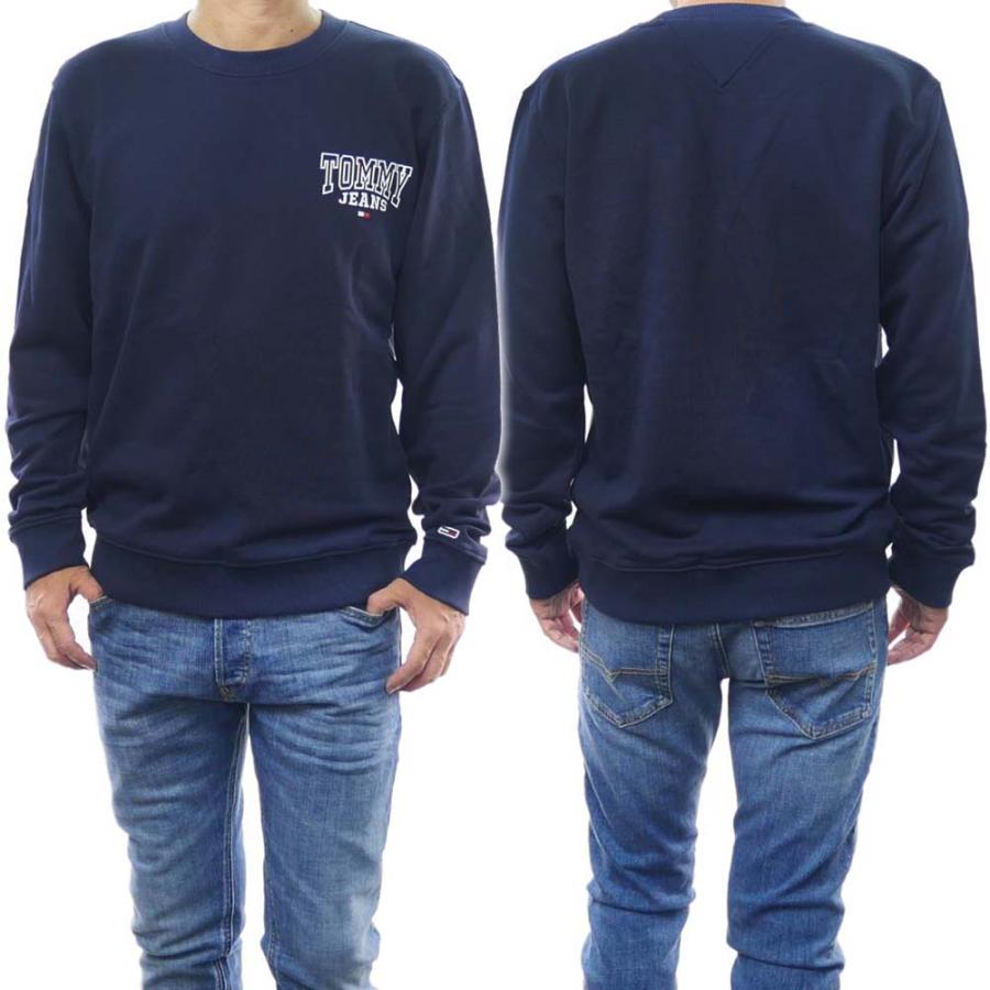 TOMMY JEANS トミージーンズ メンズトレーナー DM0DM17157 ネイビー /2023秋冬新作 :TM23FW110:TRE ...