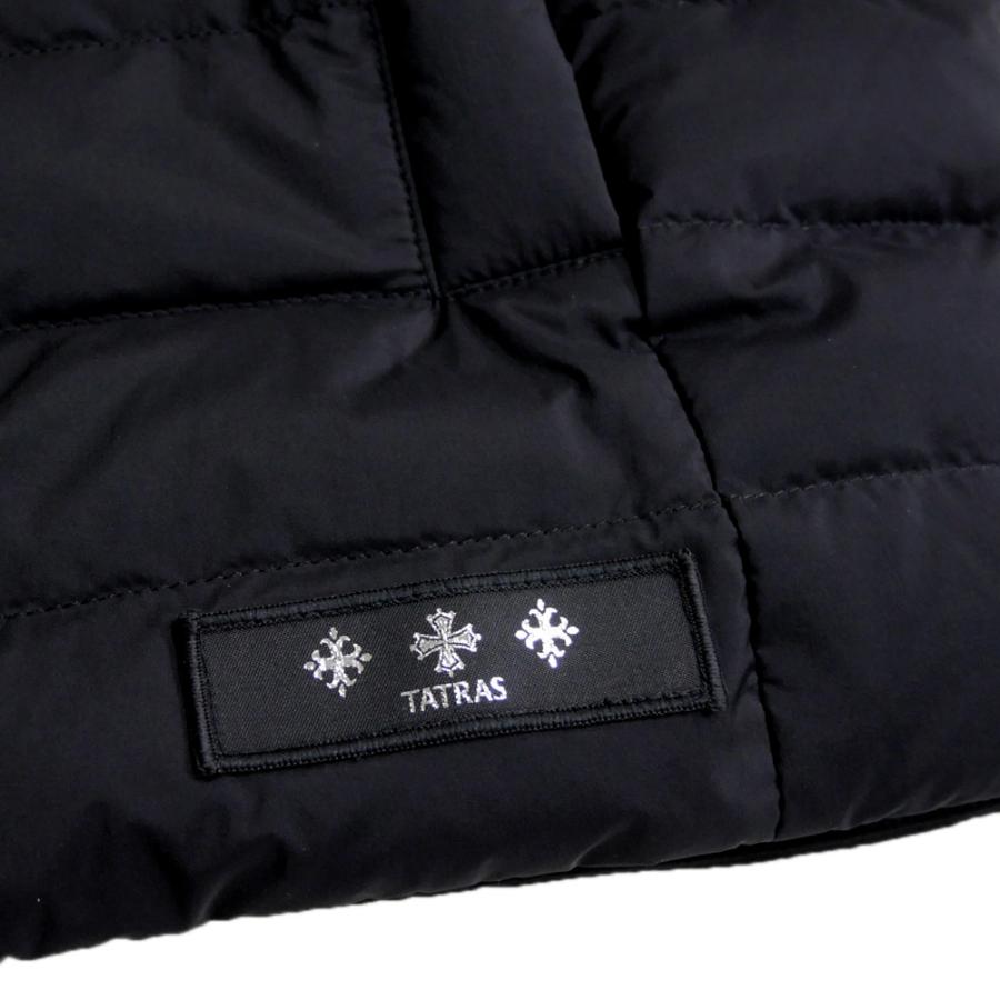 TATRAS タトラス メンズダウンベスト MTAT25S4939-D / ORGA ブラック 2025春夏新作 : TRE STYLE - 通販 - Yahoo!ショッピング