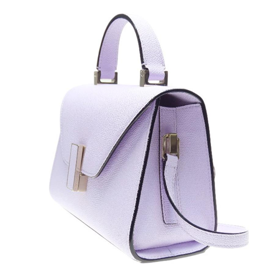 Valextra VALEXTRA ヴァレクストラ レディースマイクロハンドバッグ V5E23 028 / MICRO ISIDE ...