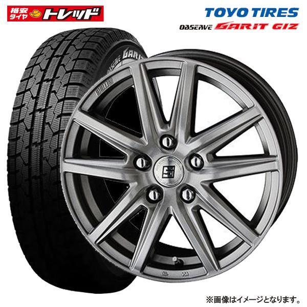 【送料無料】2021年製 トーヨー OBSERVE GARIT GIZ 195/65R15 91Q ＆ 共豊 SEIN-SS MFSIL 6J-15 +53 114.3 5H 4本セット ...
