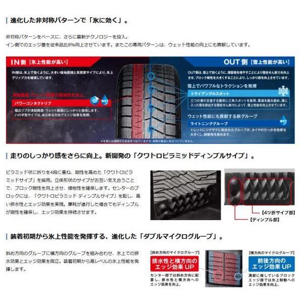 ヨコハマタイヤ 【2本以上送料無料】 2023年製 iceGUARD IG60 アイスガード 215/55R17 94Q 新品 タイヤ単品 1本価格 冬タイヤ スタッドレス 17インチ iG ...