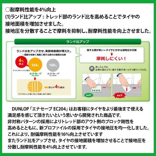 DUNLOP 【送料無料】 ダンロップ エナセーブ EC204 185/60R15 MID EuroSpeed G10 5.5J-15 +43 100 4H サマータイヤ アルミホイール 組込 ...