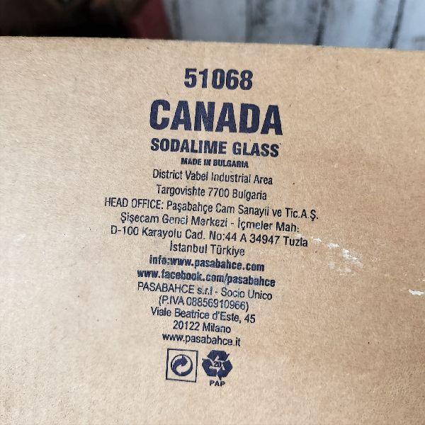 ブランド登録なし 新品 トルコ PASABAHCE パシャバチェ カナダ アイスクリームカップ 170ml 6客 パフェ 容器 サンデーグラス ブルガリア製 食洗器OK : ヴィンテージ ...