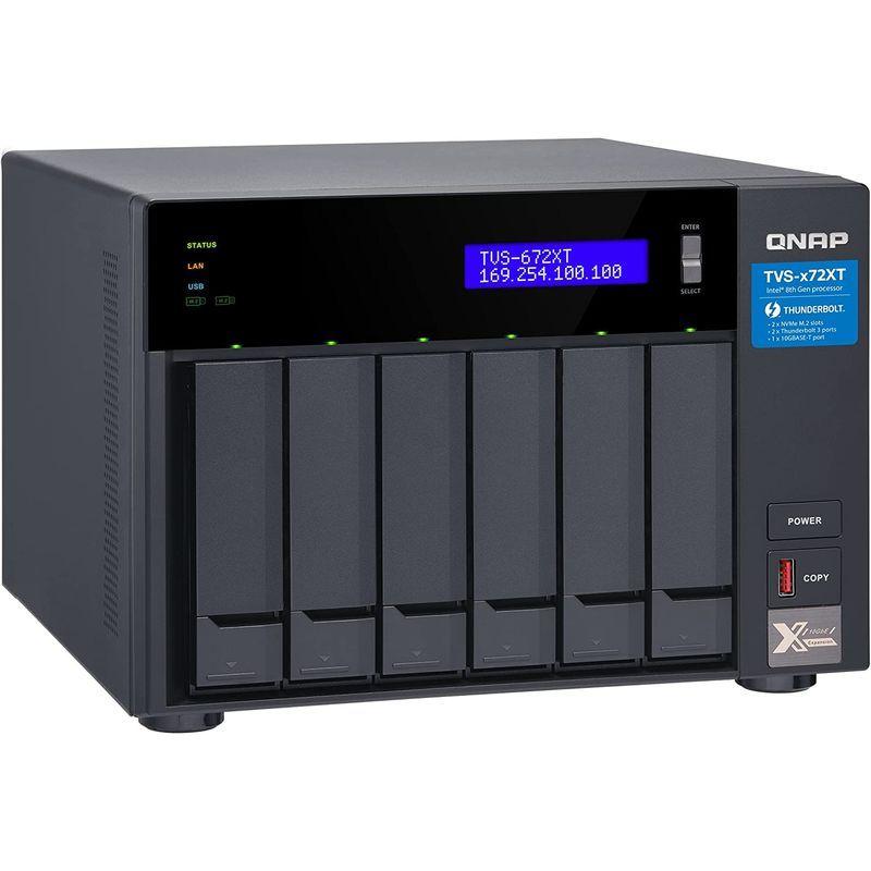 生まれのブランドで Intel? NAS. 3 Thunderbolt? Bay 6 Speed Ultra-High QNAP Core ...
