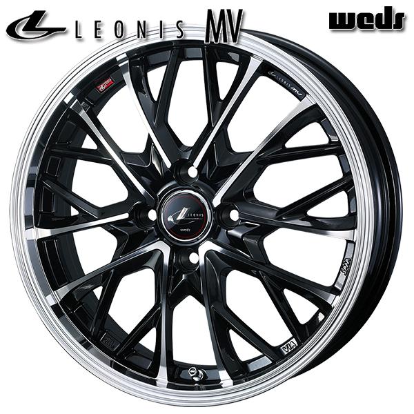 WEDS Weds LEONIS ウェッズ レオニス MV 17インチ 6.5J 4H100 +42 PBMC アルミホイール単品 4本セット 送料無料 : トレジャーワンカンパニー - 通販 ...