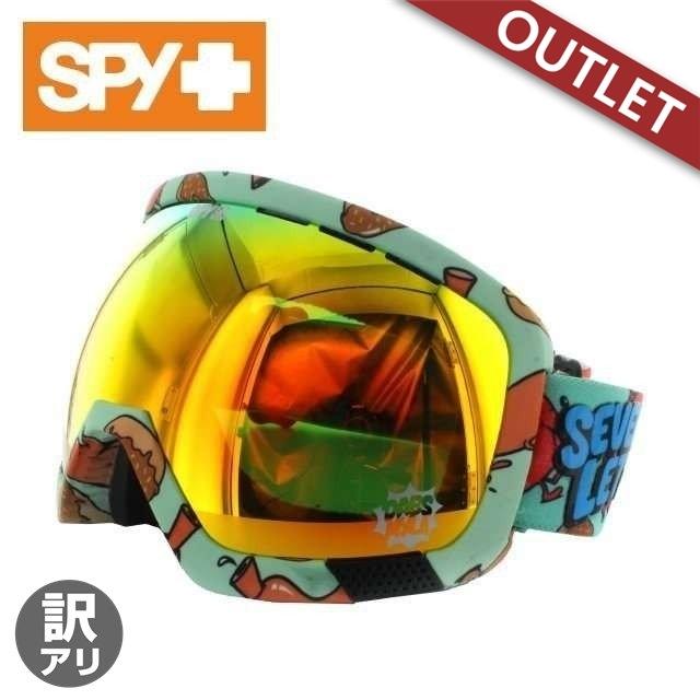 訳あり アウトレット スパイ ゴーグル SPY プラトーン PLATOON + TSL DABS MYLA BRONZEw/RED ...