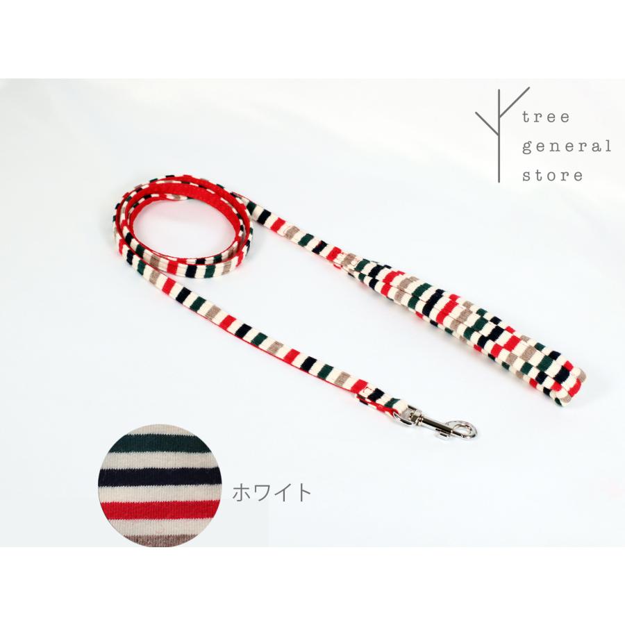 犬 リード おしゃれ かわいい(マルチボーダーリード2Sサイズ)首輪やハーネスとお揃いで使える 散歩用 お出掛け : tree general ...