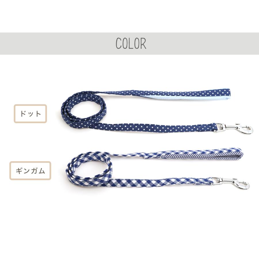 犬 リード かわいい おしゃれ(リボンリードSS/Sサイズ)首輪とお揃いで使える 散歩用 お出掛け : tree general store ...