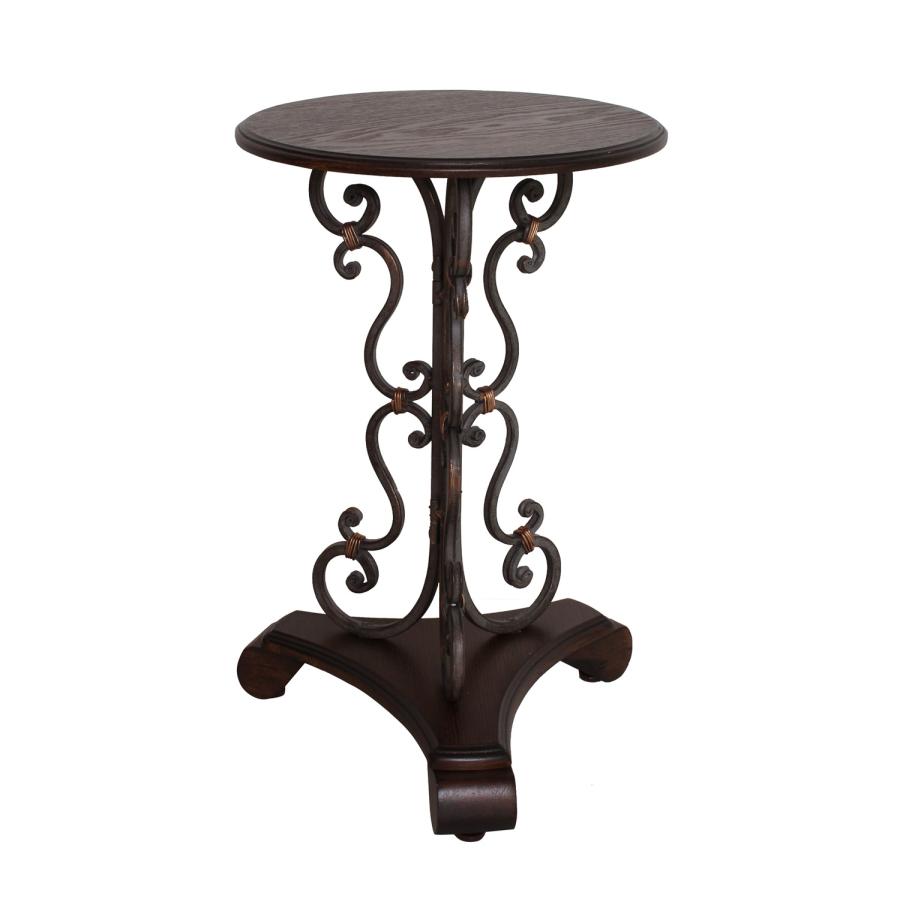 花台 アンティーク調 サイドテーブル 約φ26cm × 高さ41cm アイアン 木製 バロック調 フラワースタンド FM-5-SS : ギフトと雑貨の店トレフール - 通販 - Yahoo ...
