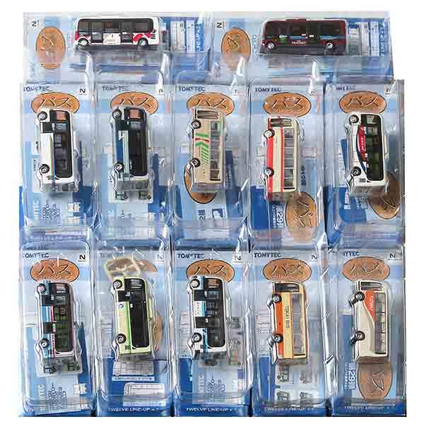 【12SET】 トミーテック 1/150 ザ・バスコレクション 第29弾 ミニバス編 第4弾 全12種セット(シークレットを含まない) : 19925-12set : トレジャーハンター ...