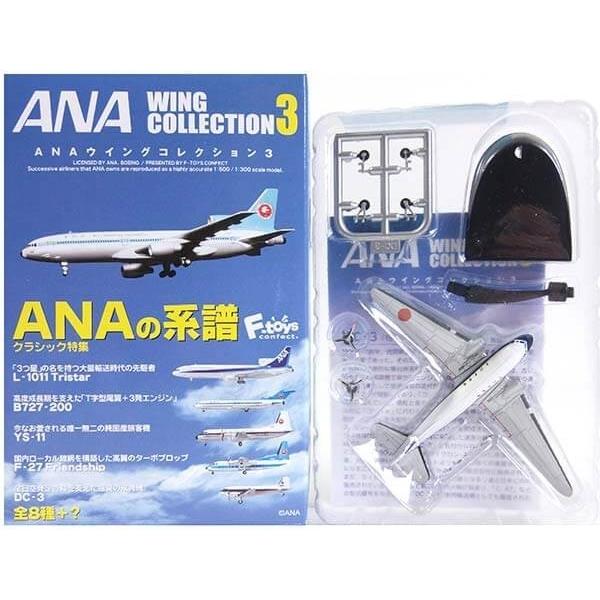 【4】 【アウトレット 小箱痛み品】 エフトイズ 1/300 ANAウイングコレクション Vol.3 DC-3 単品 : 4731-out ...