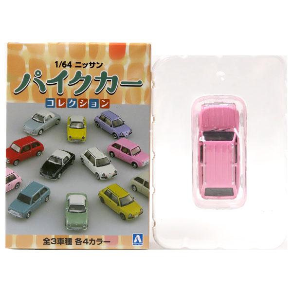 【7】 アオシマ 1/64 パイクカーコレクション PAO ピンク(オリジナルカラー) 単品 : トレジャーハンター Yahoo!ショッピング店 - 通販 - Yahoo!ショッピング