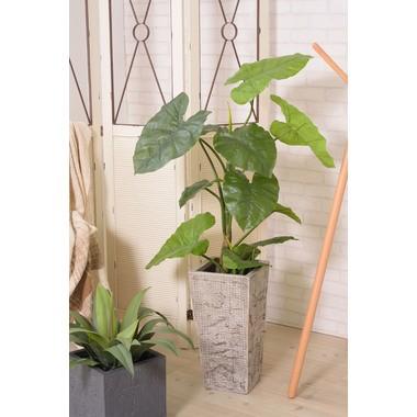 フェイクグリーン おしゃれ 人工観葉 観葉植物 インテリア 造花 リーフ アロカシア 安い 人気 : treim - 通販 - Yahoo!ショッピング