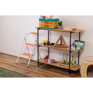 踏み台 脚立 2段 おしゃれ 折りたたみ 手すり ステップ台 コンパクト 子供 安い 人気 グリーン : treim - 通販 - Yahoo!ショッピング