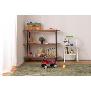 踏み台 脚立 2段 おしゃれ 折りたたみ 手すり ステップ台 コンパクト 子供 安い 人気 グリーン : treim - 通販 - Yahoo!ショッピング