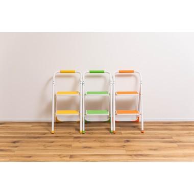 踏み台 脚立 2段 おしゃれ 折りたたみ 手すり ステップ台 コンパクト 子供 安い 人気 イエロー : treim - 通販 - Yahoo!ショッピング